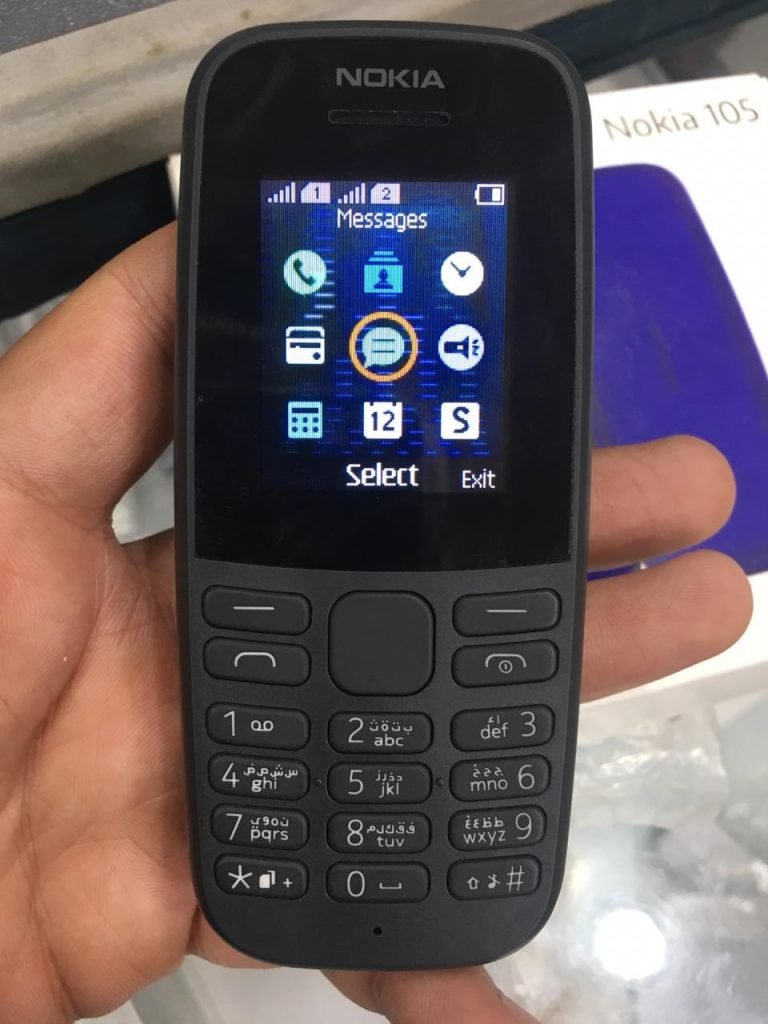 Nokia 105 | Keypad Mobile | Dual Sim | 2019 Model | FM Radio | Mobile