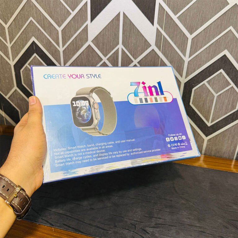 H18 Ultra 2 Smartwatch | 7 in 1 Straps | 49MM | 2.3" HD Screen | Health ...