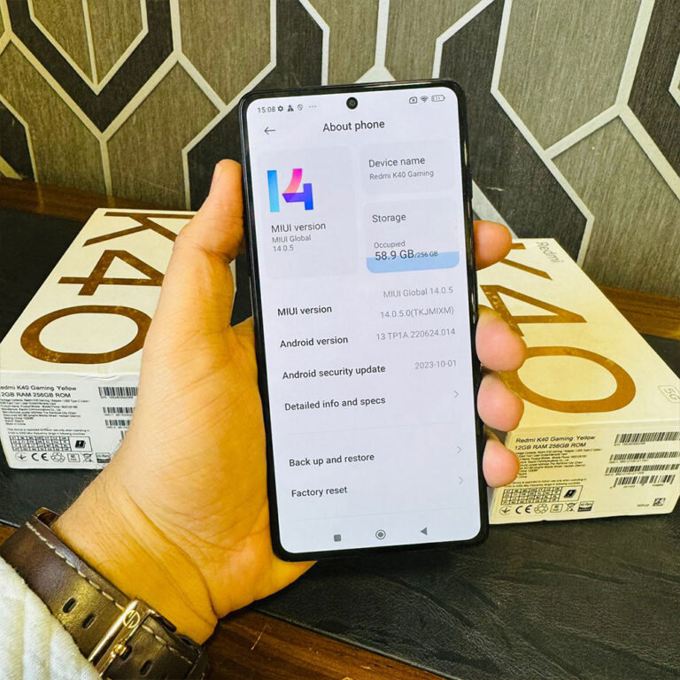 Xiaomi Redmi K40 5G | Gaming Edition | 256GB Storage | 12GB RAM | Octa-core Processor | 5065 mAh ...